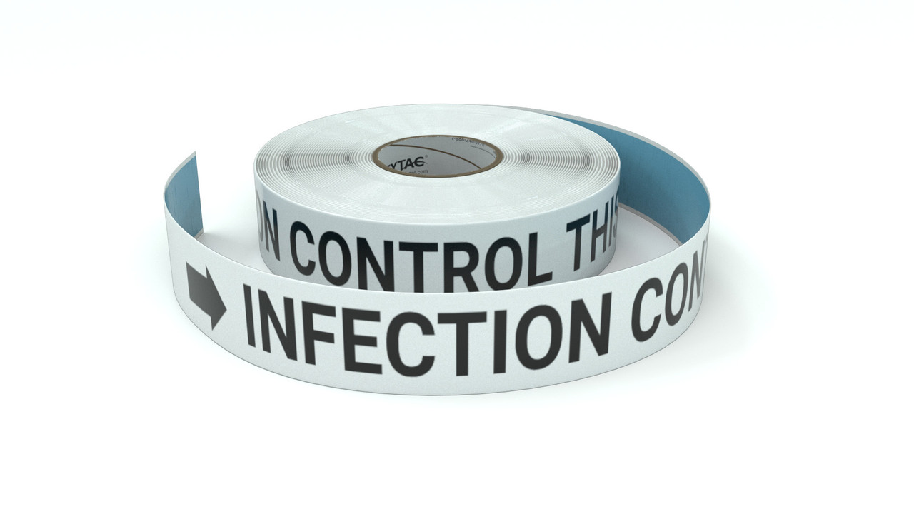 Infection Control This Way With Right Arrow - Inline Printed Floor ...