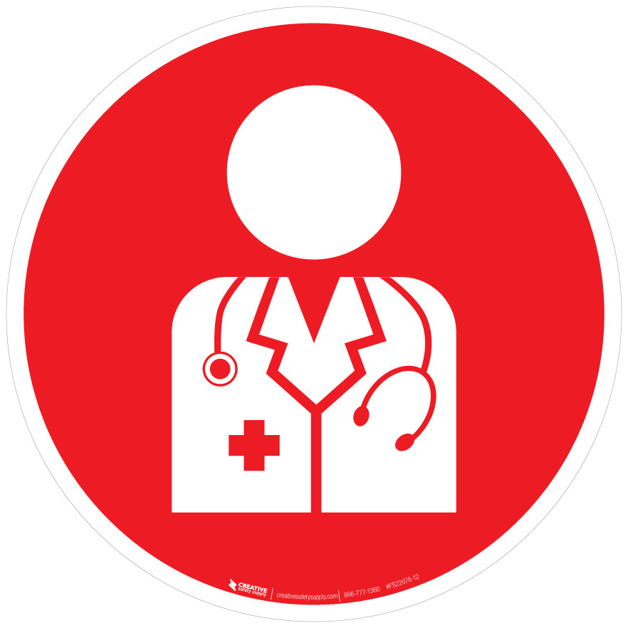 Doctor Colored - Floor Sign