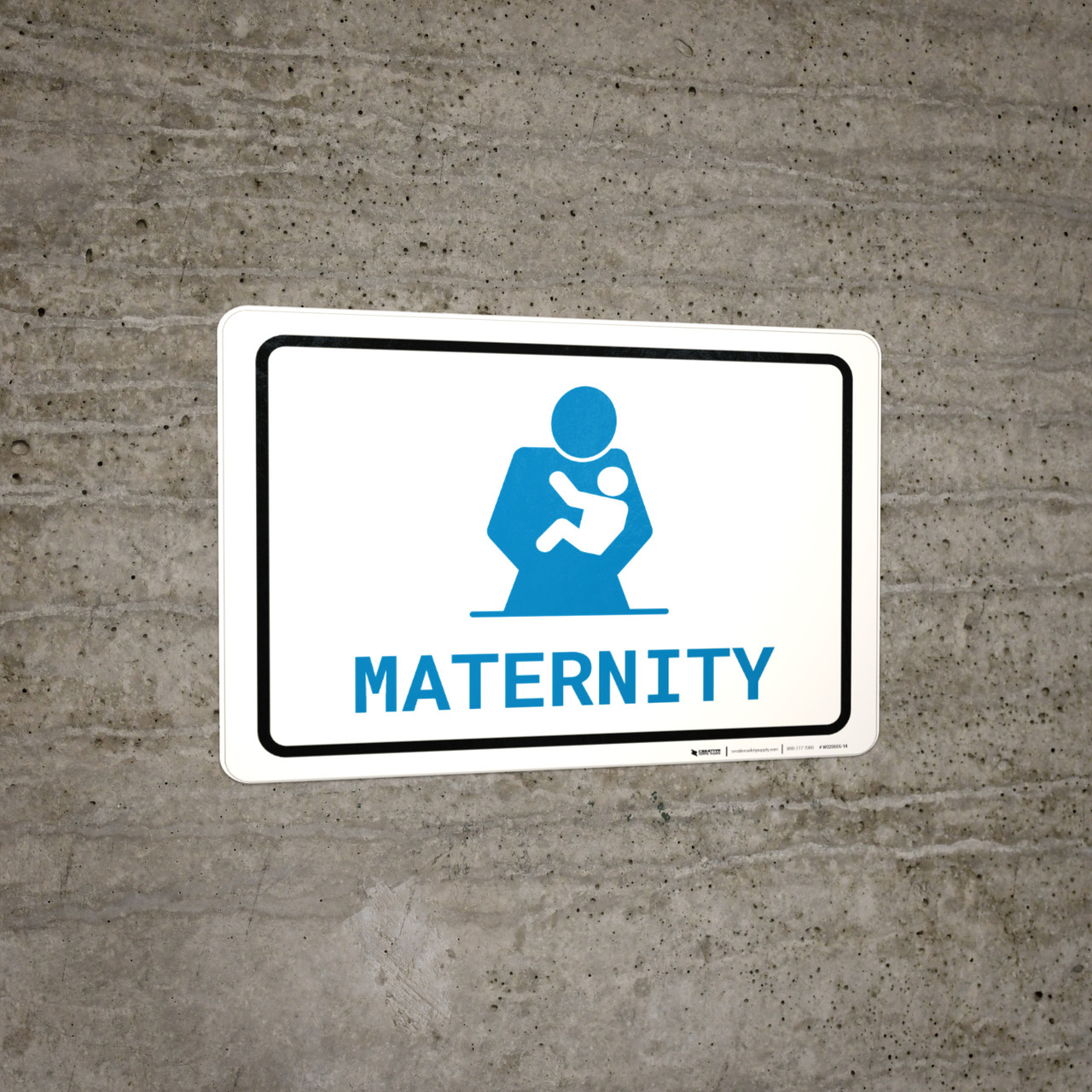 Maternity with Icon Landscape v2 - Wall Sign