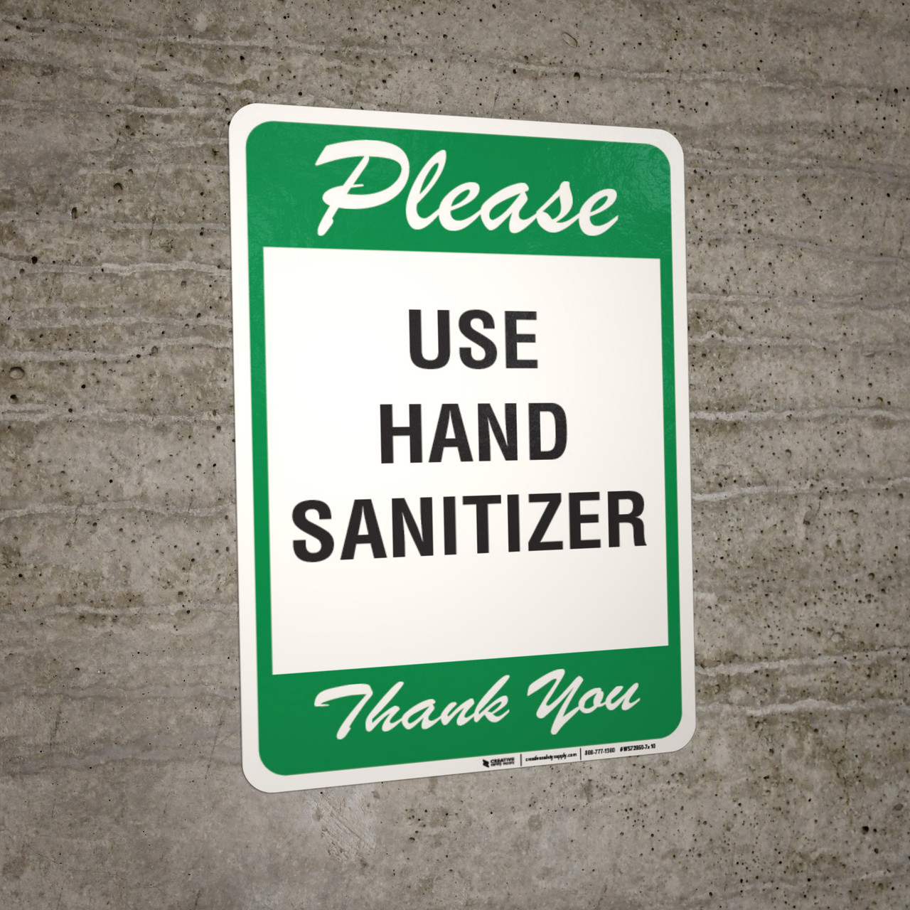 Please Use Hand Sanitizer - Wall Sign