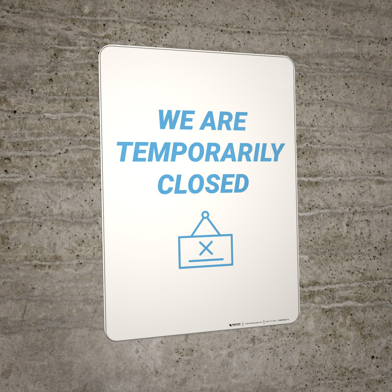 Thank You For Social Distancing - Wall Sign | Creative Safety Supply