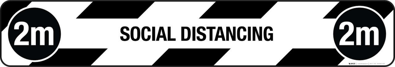 Social Distancing 2M - Social Distancing Strip