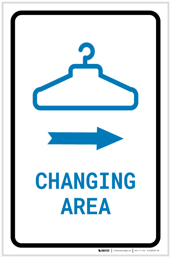 Changing Area Right Arrow with Icon Portrait v2 - Label | Creative ...