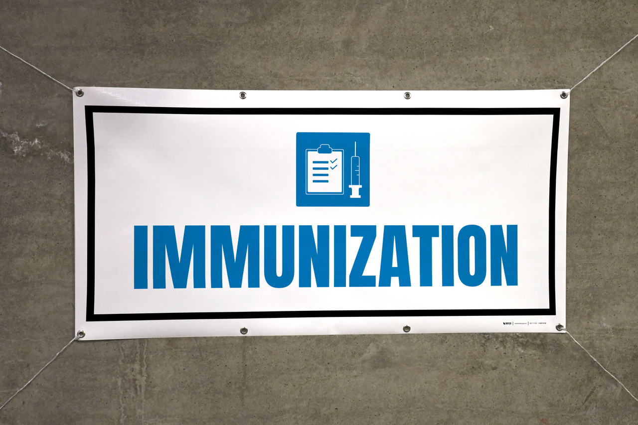 Immunization with Icon - Banner