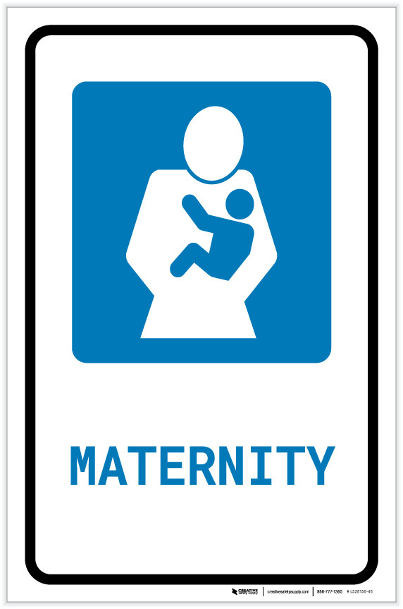 Maternity with Icon Portrait - Label