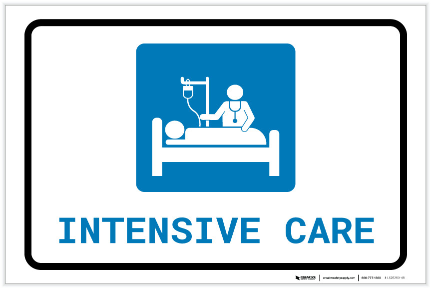 Intensive Care with Icon Landscape - Label