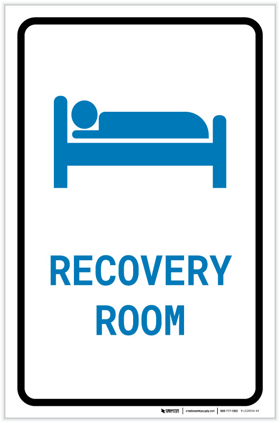 Recovery Room with Icon Portrait v2 - Label
