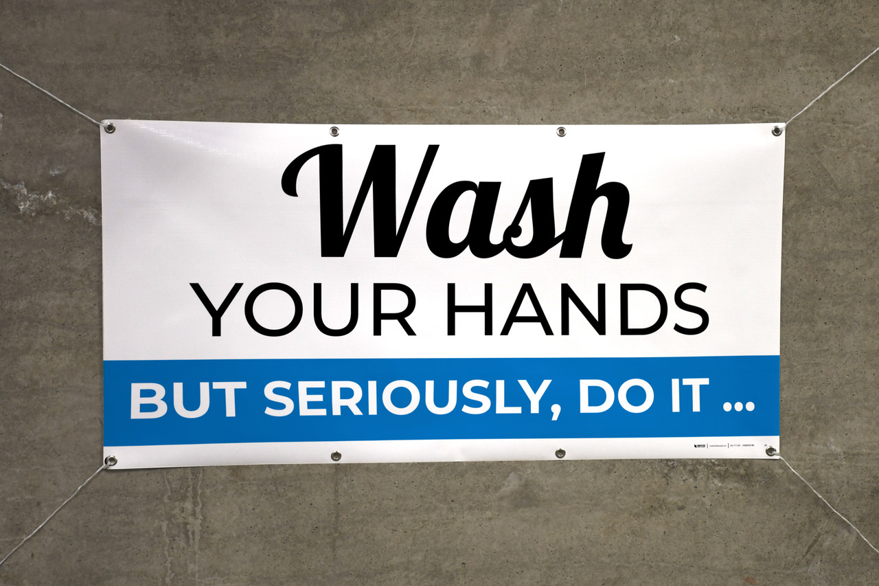 Wash Your Hands Help Stop The Spread Of COVID-19 - Banner