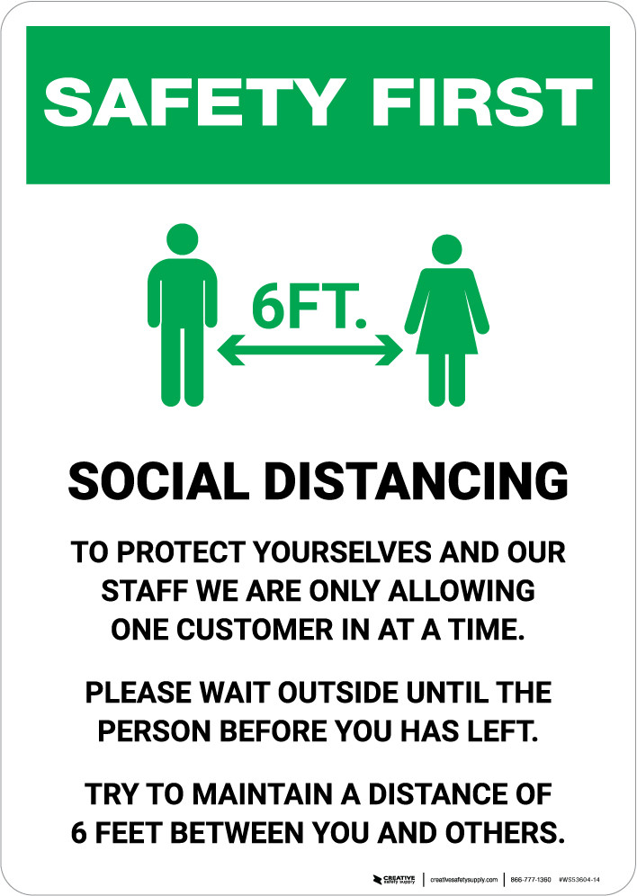 Safety First: Social Distancing One Customer At A Time with Icon ...