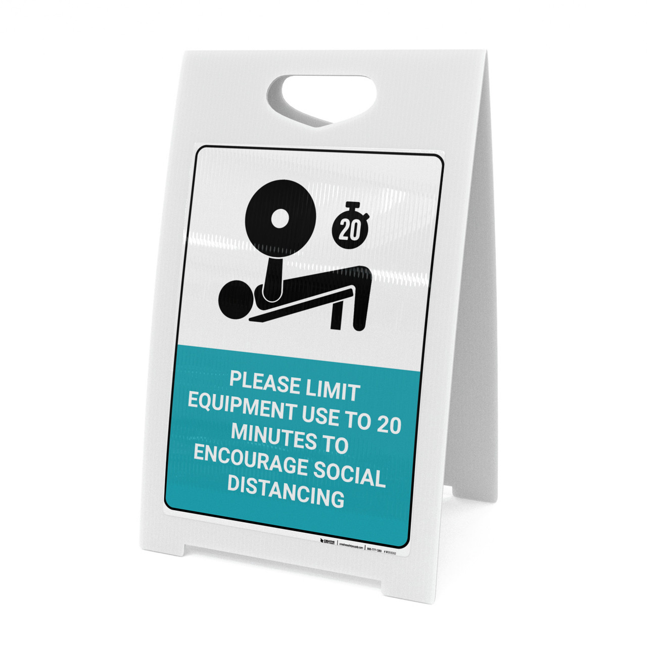 Please Limit Equipment Use to 20 Minutes to Encourage Social Distancing ...