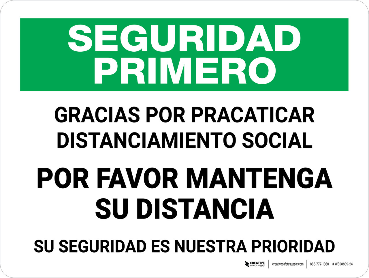 Safety First: Thank You For Practicing Social Distancing With Us ...