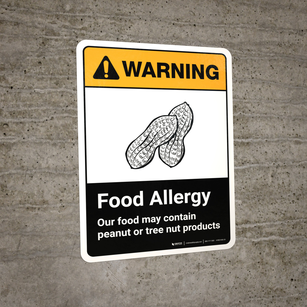 Warning: Food Allergy Our Food May Contain Peanut Tree Nut Products ...