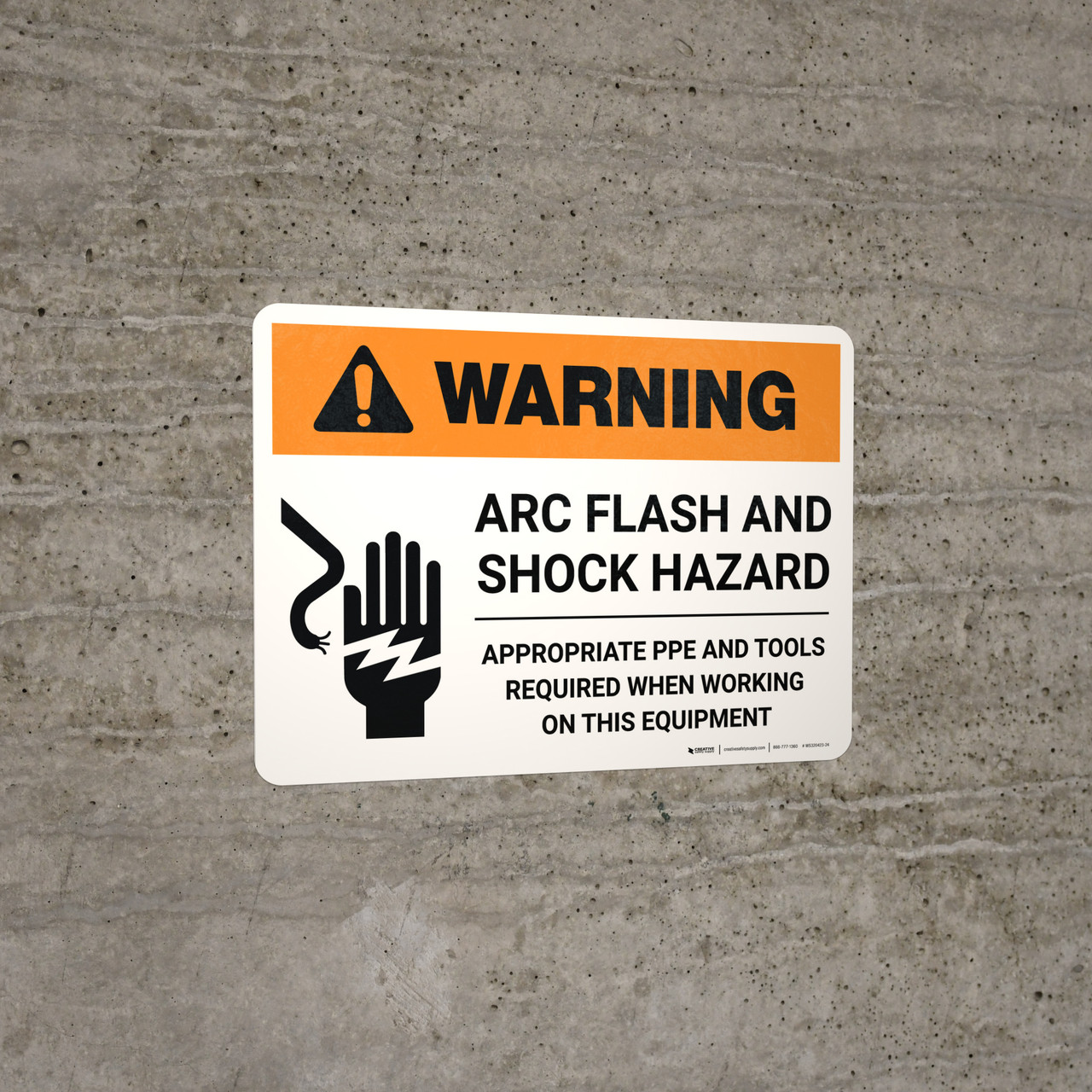 Warning: Arc Flash and Shock Hazard Appropriate PPE and Tools Required ...