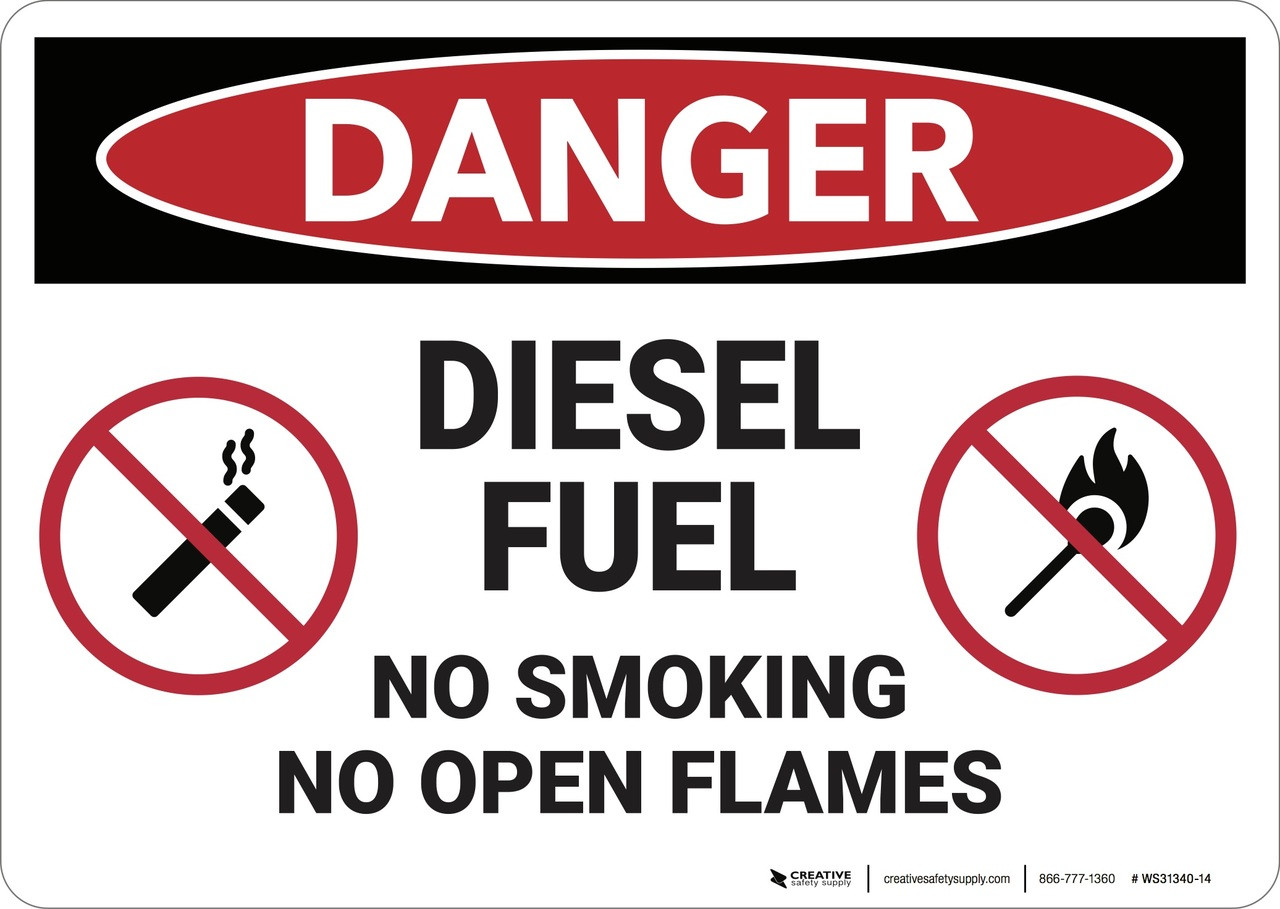 Diesel Tank Safety Sign Stock Illustrations – 1,074, 47% OFF