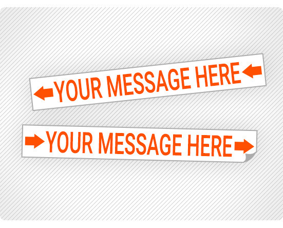 Custom Printed Pipe Marking Labels | Creative Safety Supply
