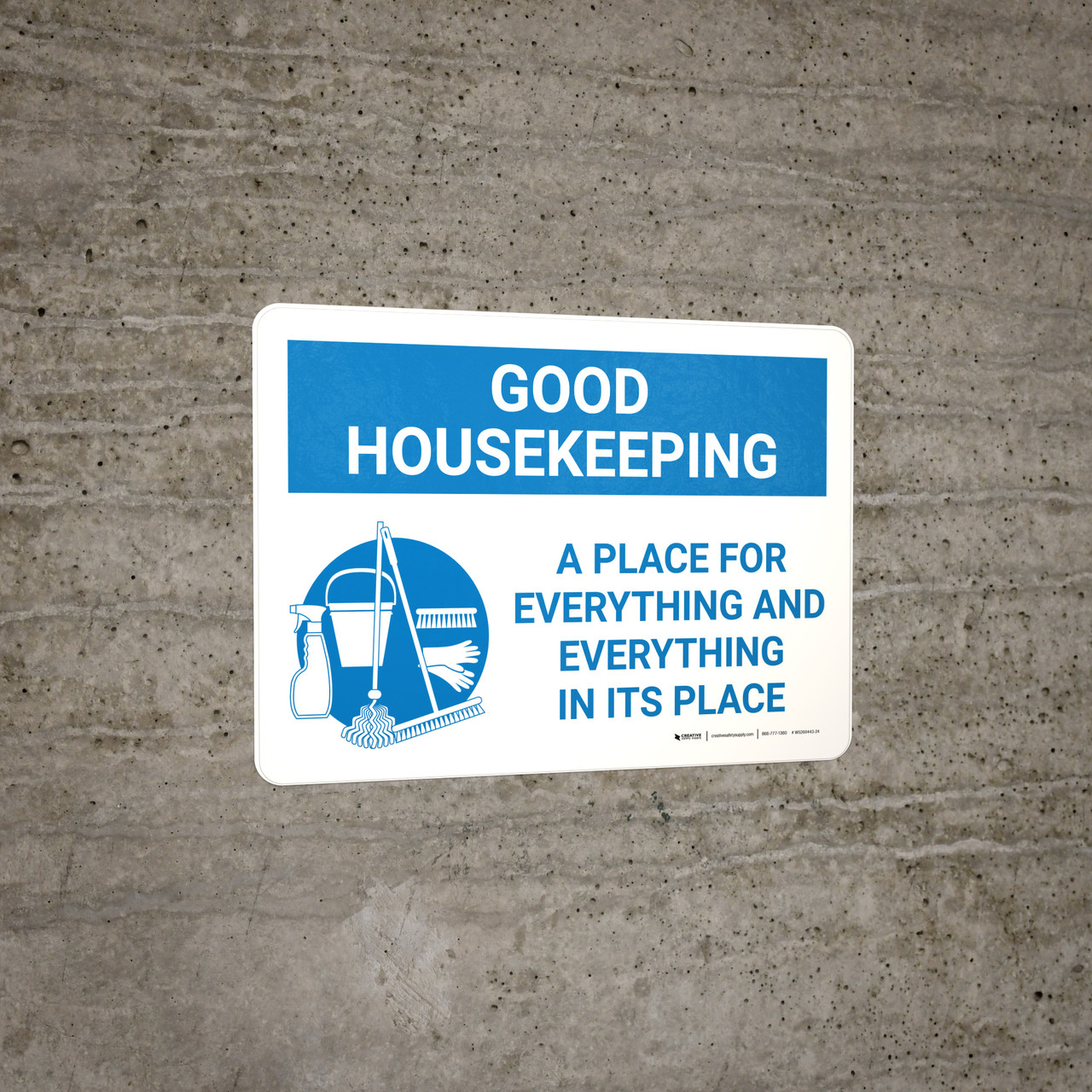 Good Housekeeping A Place For Everything Landscape with Graphic - Wall ...