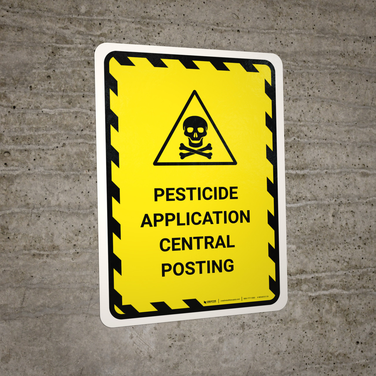 Pesticide Application Central Posting Portrait - Wall Sign | Creative ...