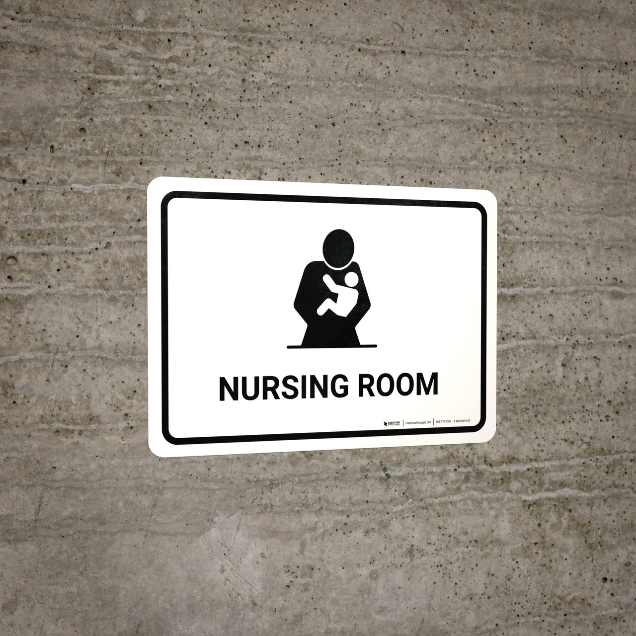Nursing Room White Landscape - Wall Sign | Creative Safety Supply
