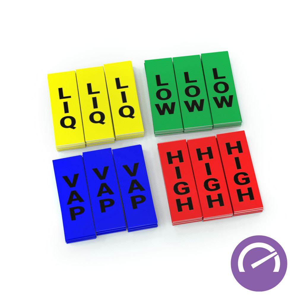 LabelTac High Performance Ammonia Sticker Pack