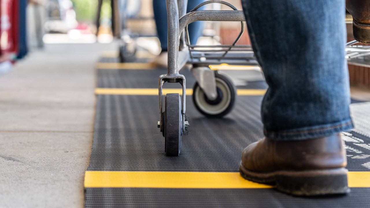 Crossline Covid-19 - Social Distance Mat Roll