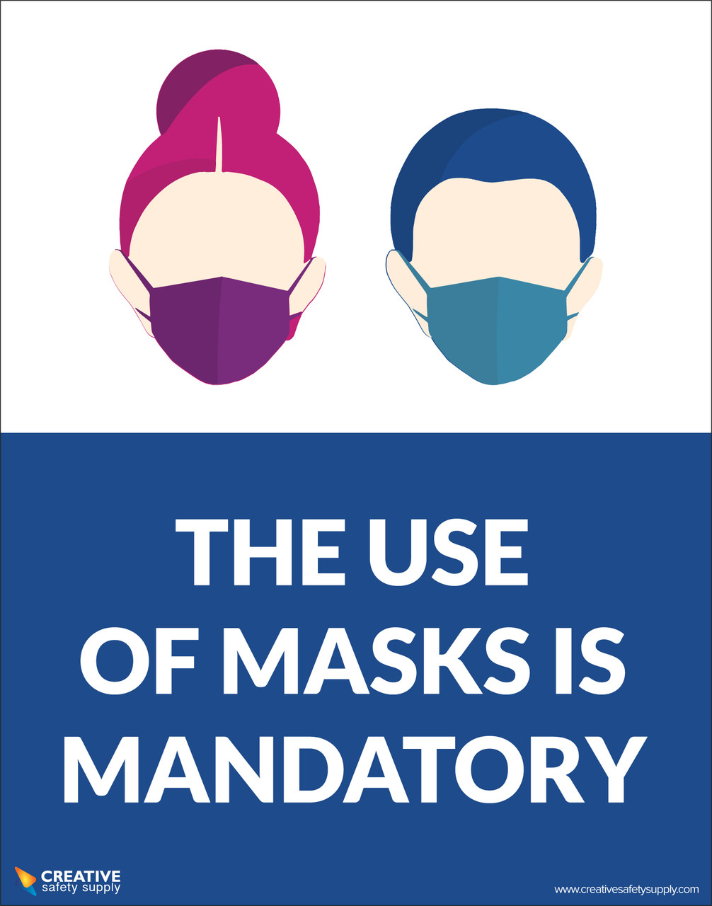 The Use of Masks Is Mandatory - Poster