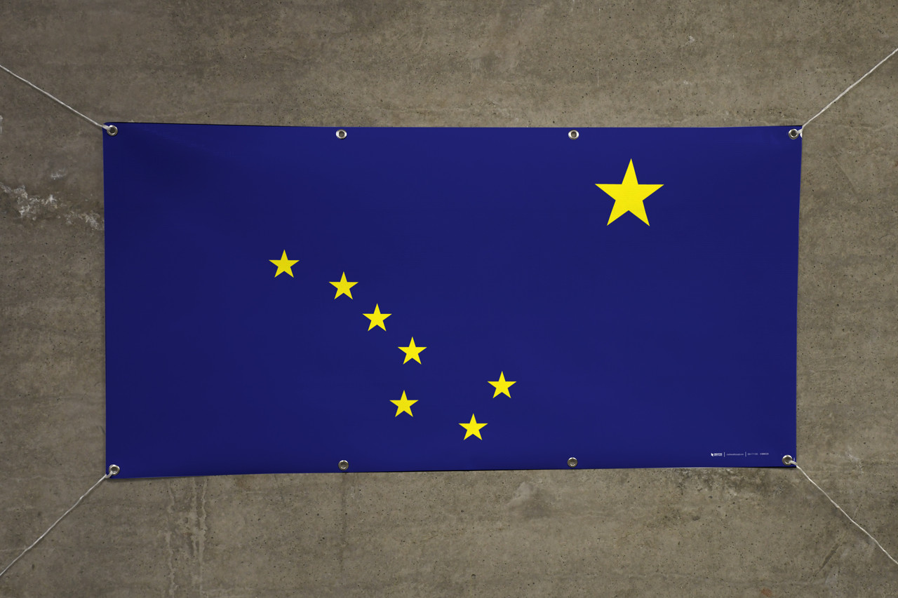 Alaska State Flag - Banner