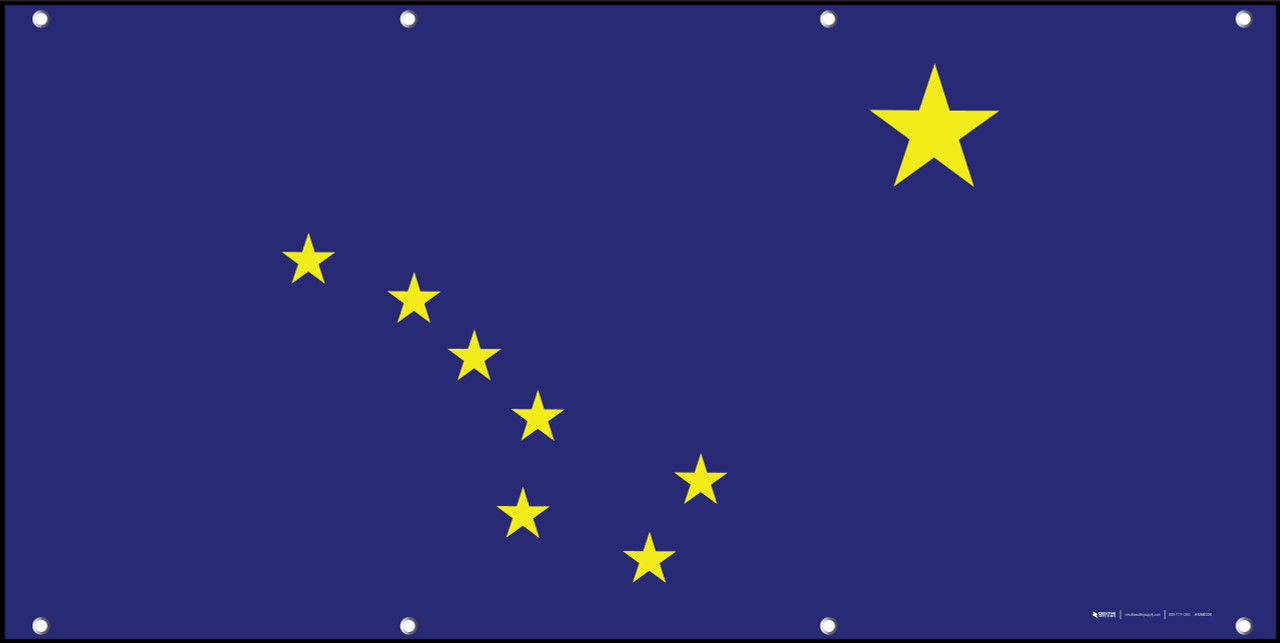 Alaska State Flag - Banner | Creative Safety Supply