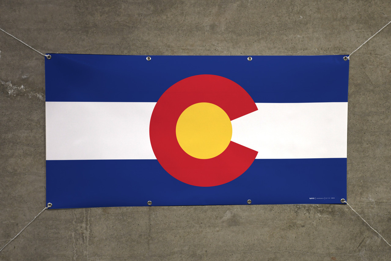 Colorado State Flag - Banner | Creative Safety Supply