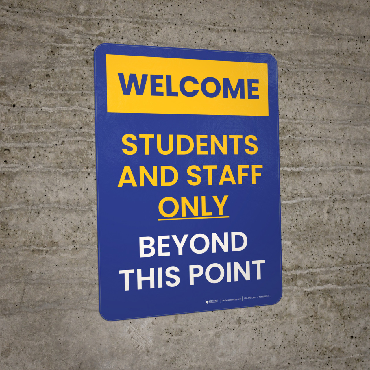 Staff Only Students Do Not Enter Without Permission Keep
