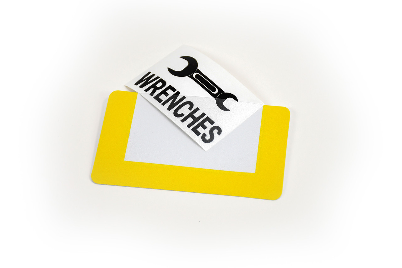 Vinyl Label Sleeves - Pack of 10 | Creative Safety Supply