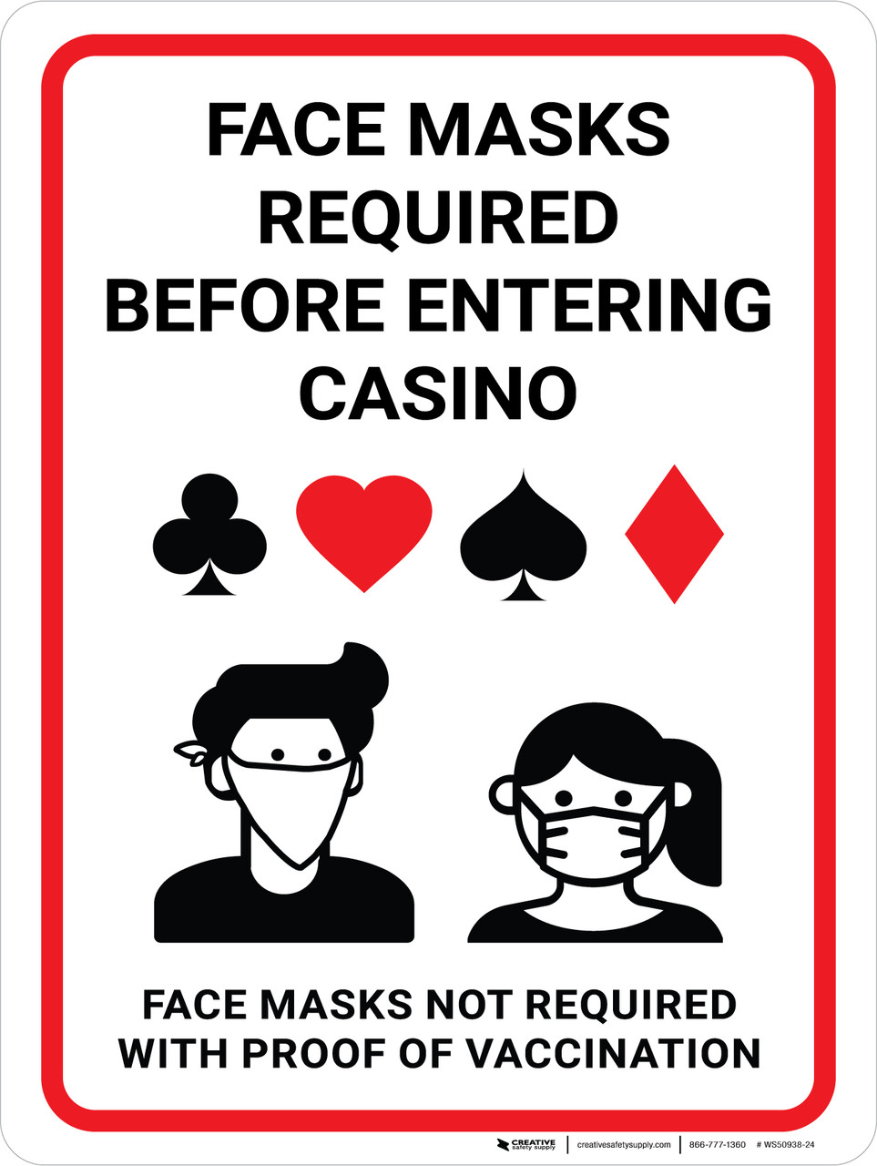 Face Masks Required Before Entering Casino - Masks Not Required With ...