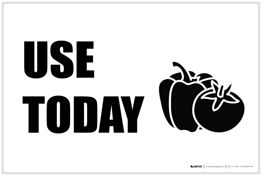 Use Today with Icon Landscape - Label