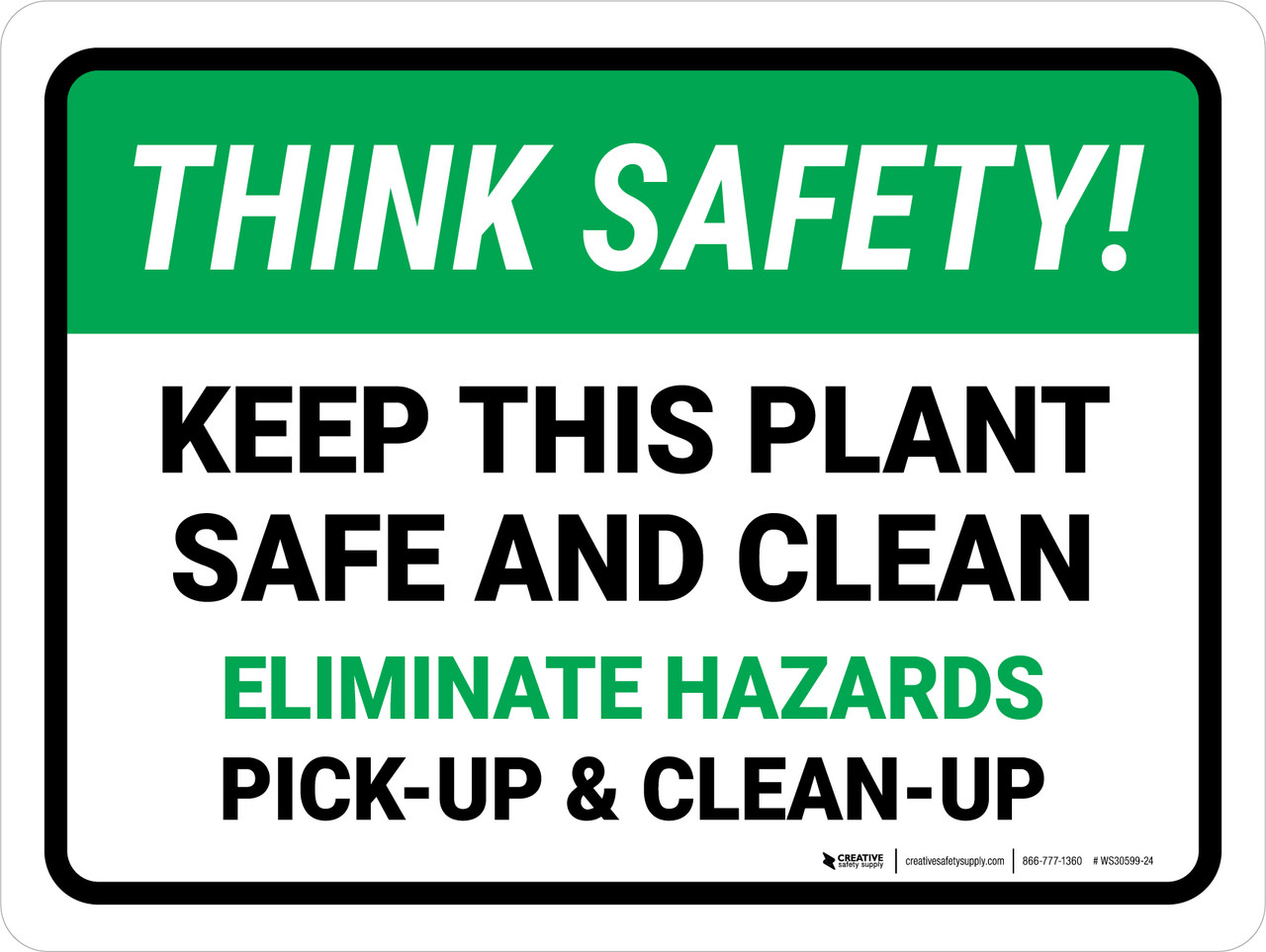 Think Safety: Eliminate Hazard Keep This Plant Safe And Clean Landscape ...