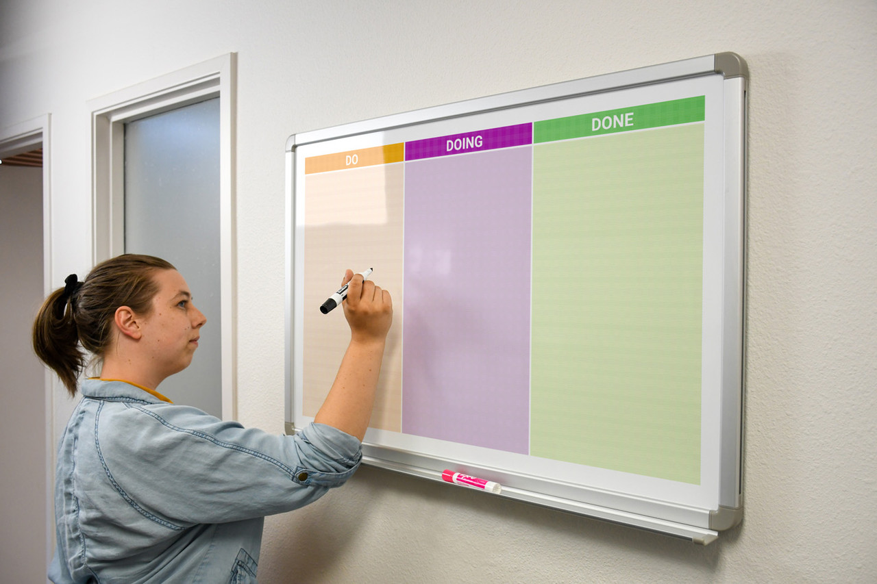 Do - Doing - Done Whiteboard | Creative Safety Supply