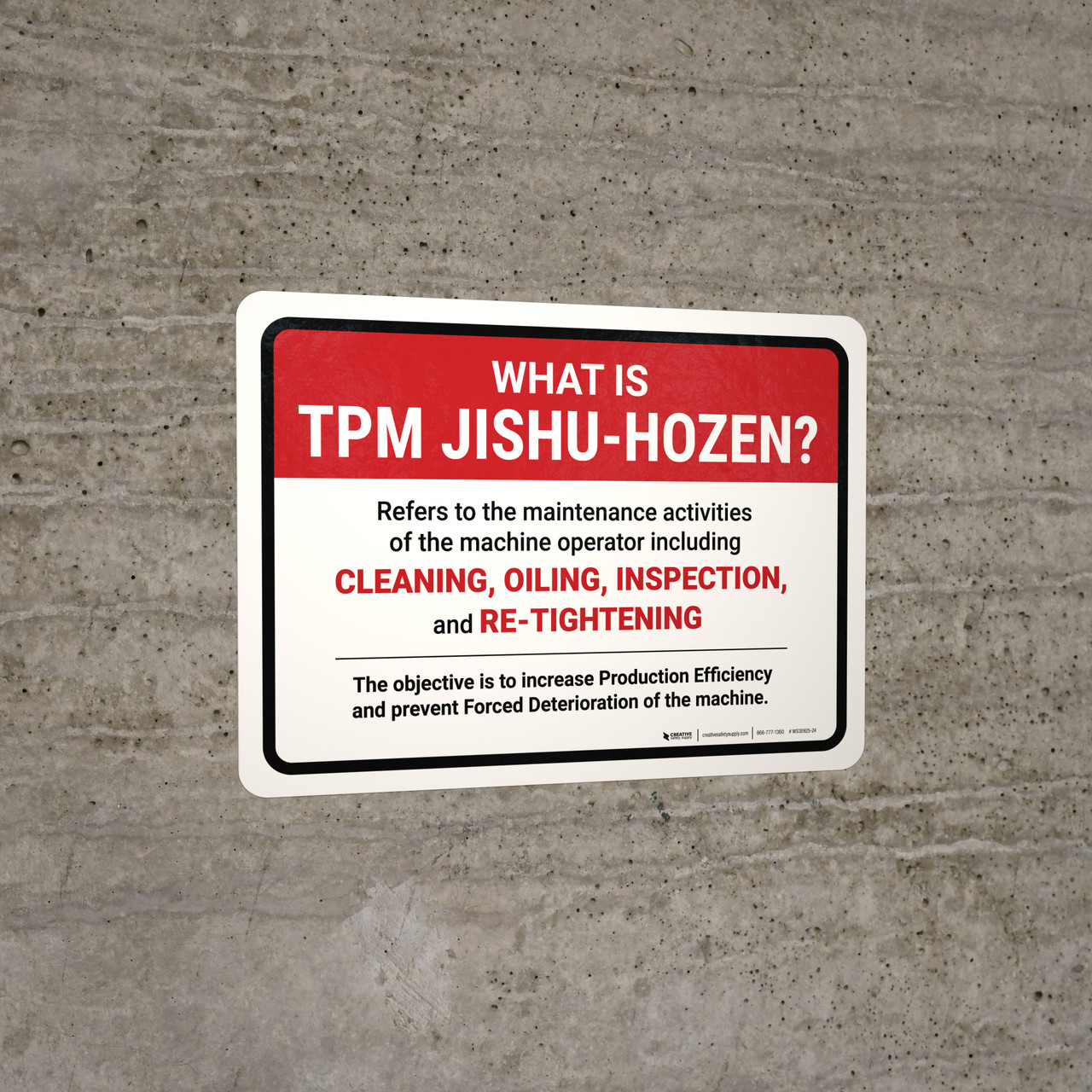 What is TPM Landscape - Wall Sign