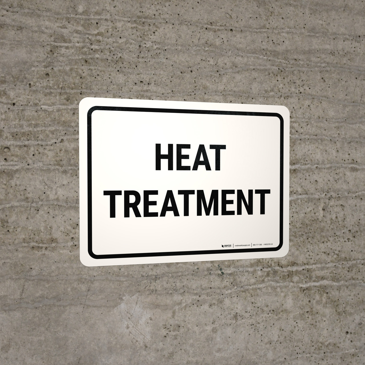 Heat Treatment Landscape - Wall Sign