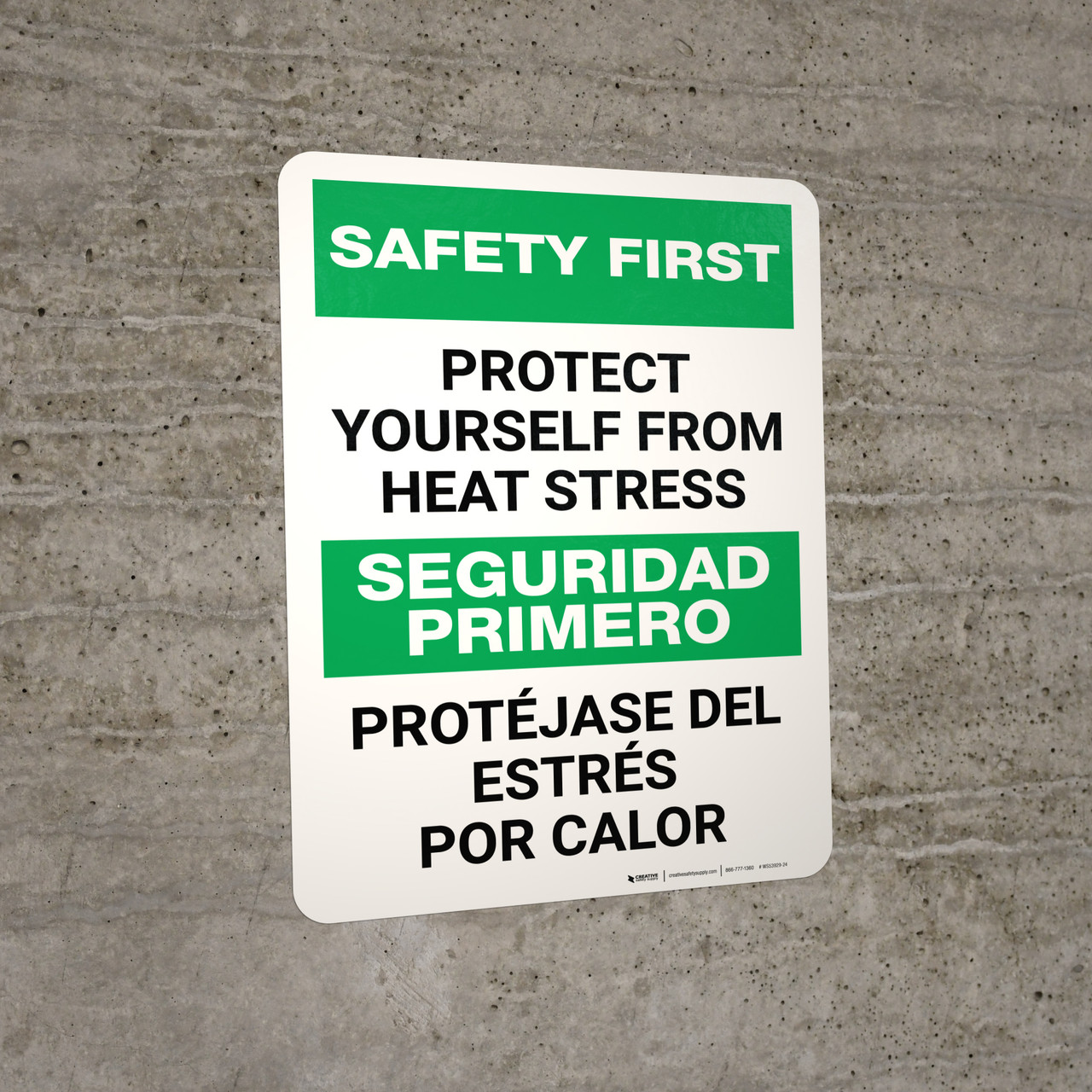 Safety First: Protect Yourself From Heat Stress Bilingual Spanish ...