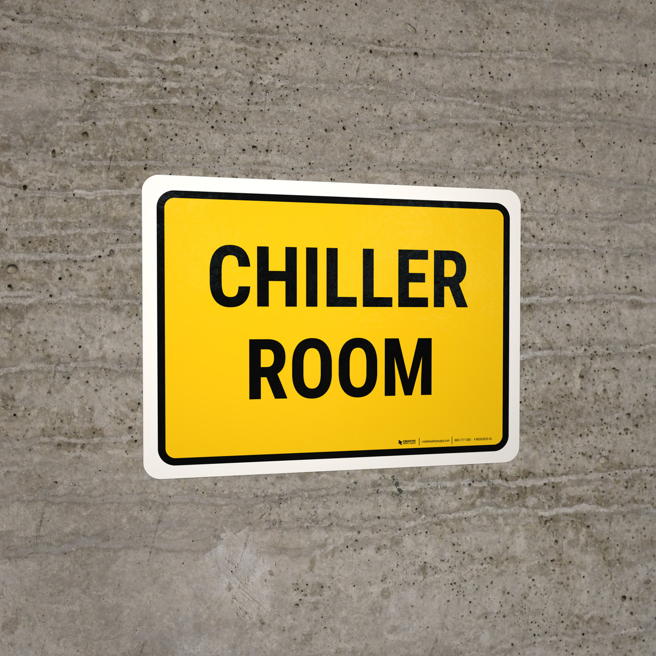 Chiller Room Landscape - Wall Sign