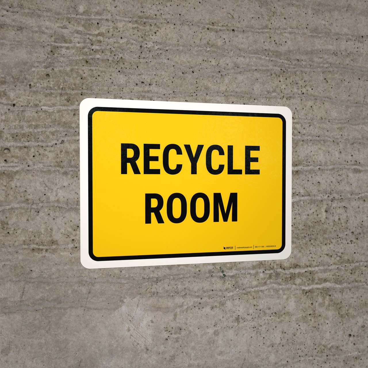 Recycle Room Landscape - Wall Sign | Creative Safety Supply
