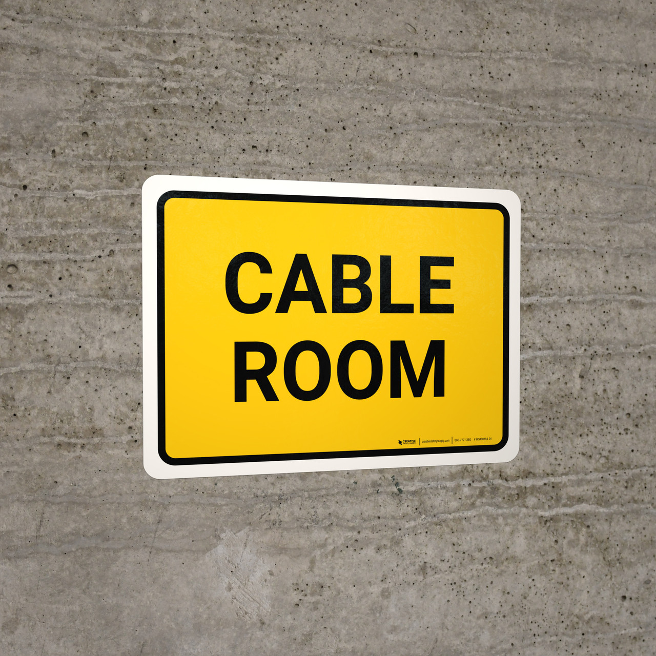 Cable Room Landscape - Wall Sign