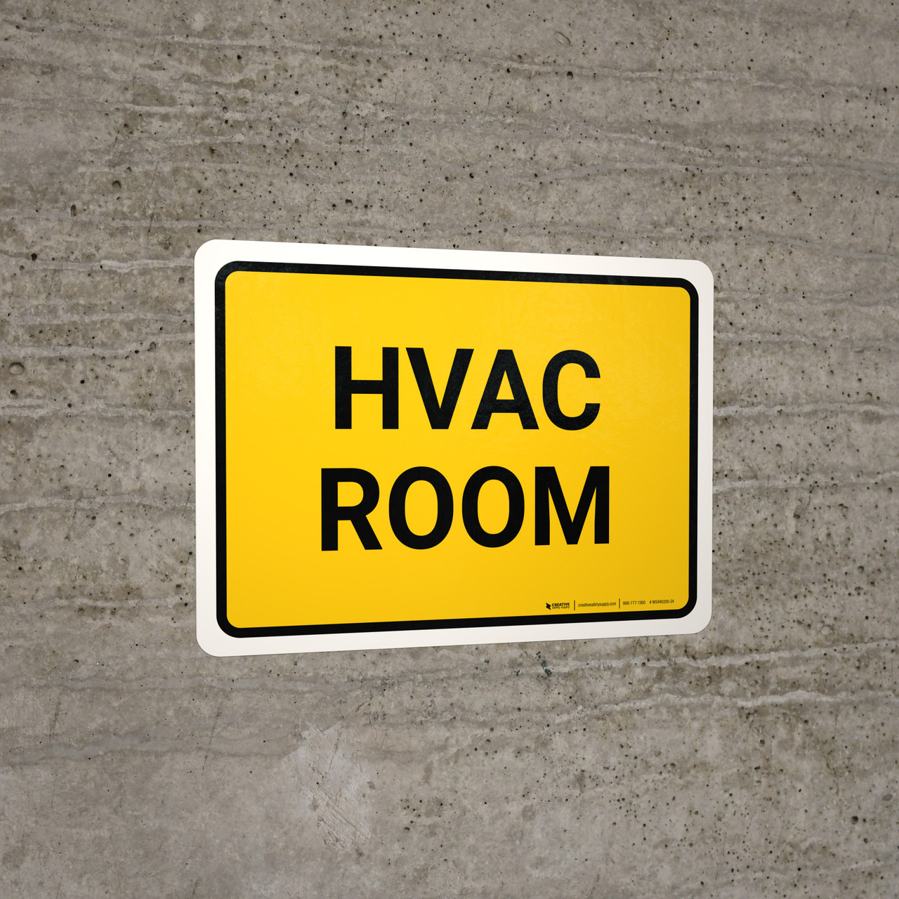 HVAC Room Landscape - Wall Sign
