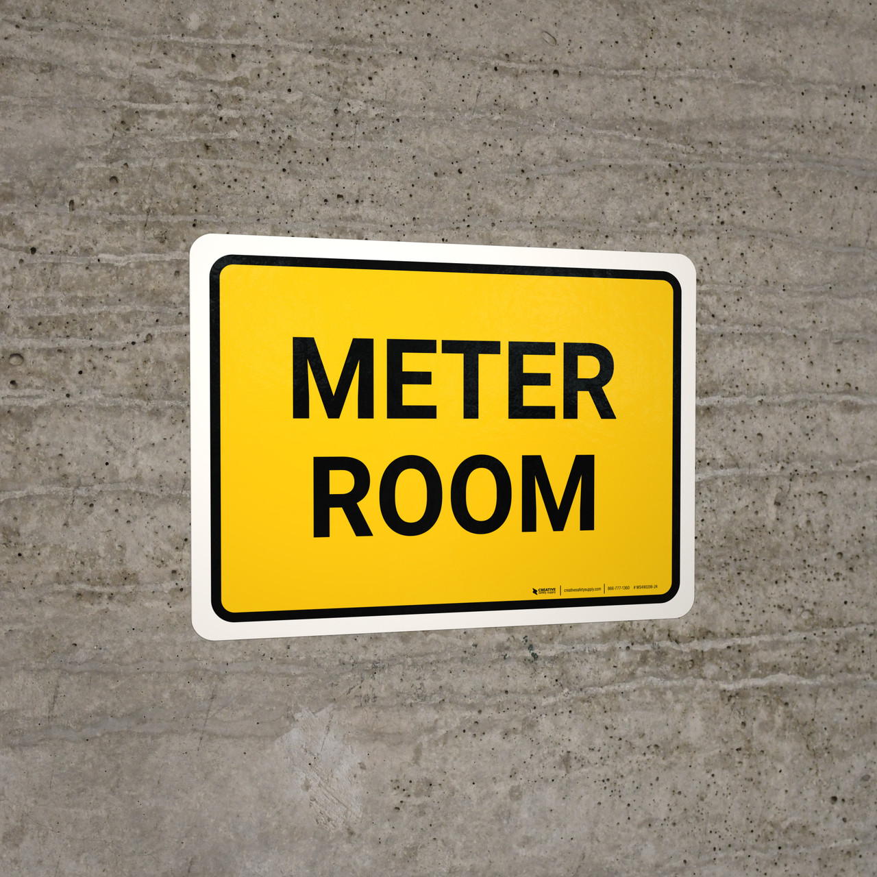 Meter Room Landscape - Wall Sign