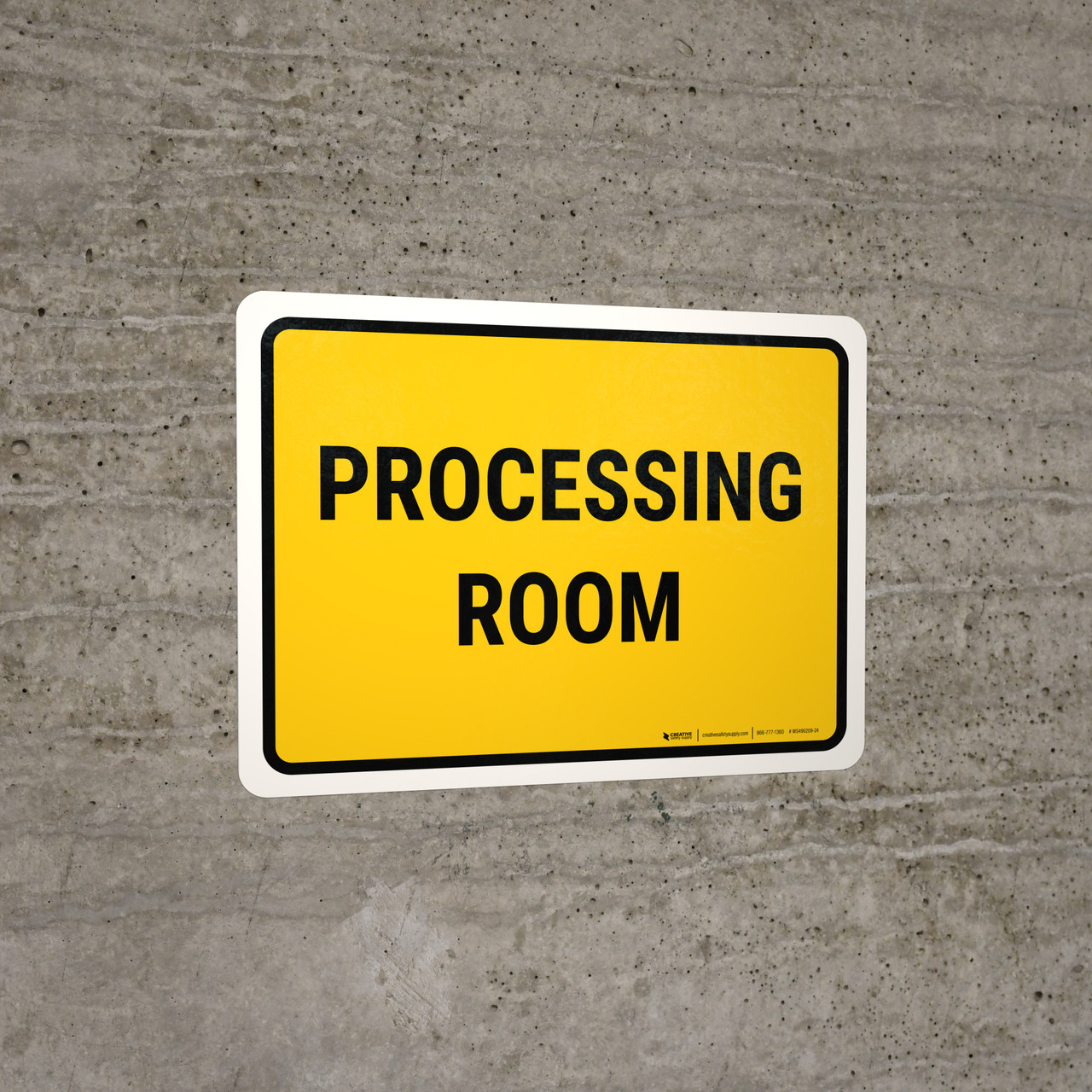 Processing Room Landscape - Wall Sign