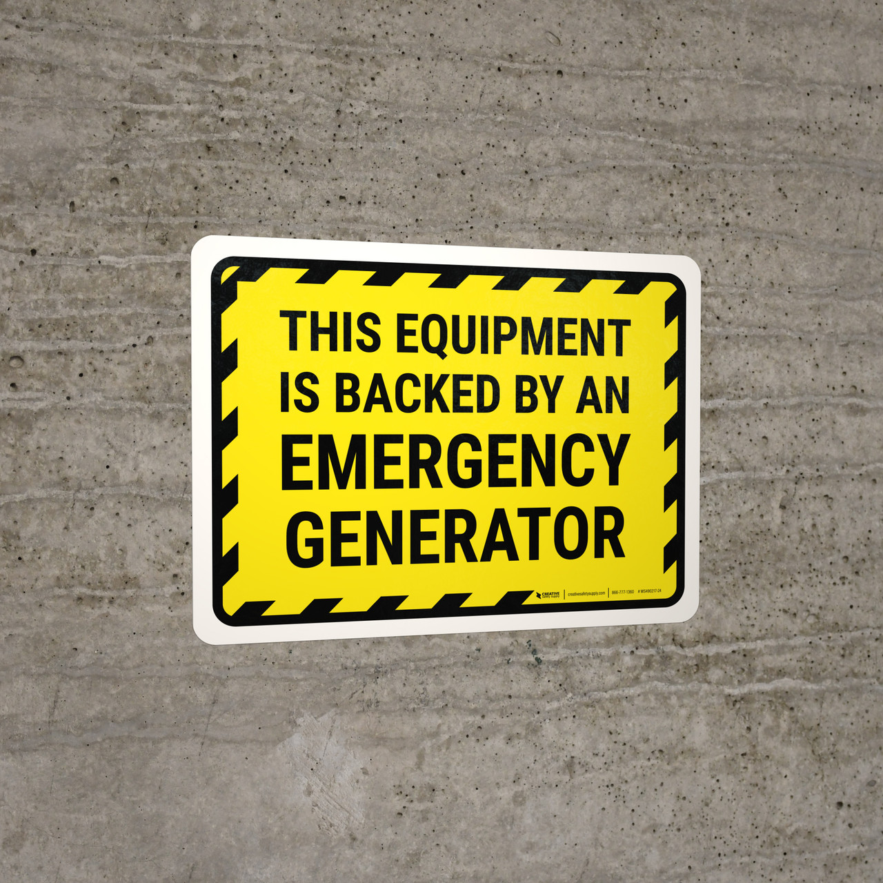 This Equipment Is Backed By An Emergency Generator Landscape - Wall ...