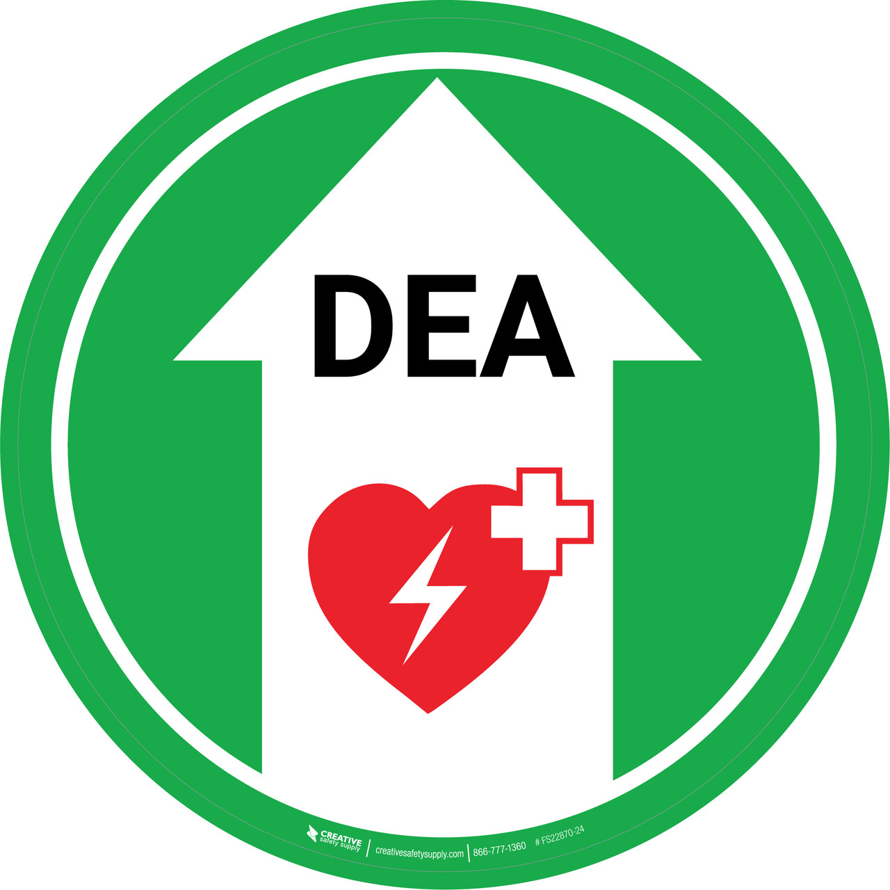DEA Circular - Floor Sign
