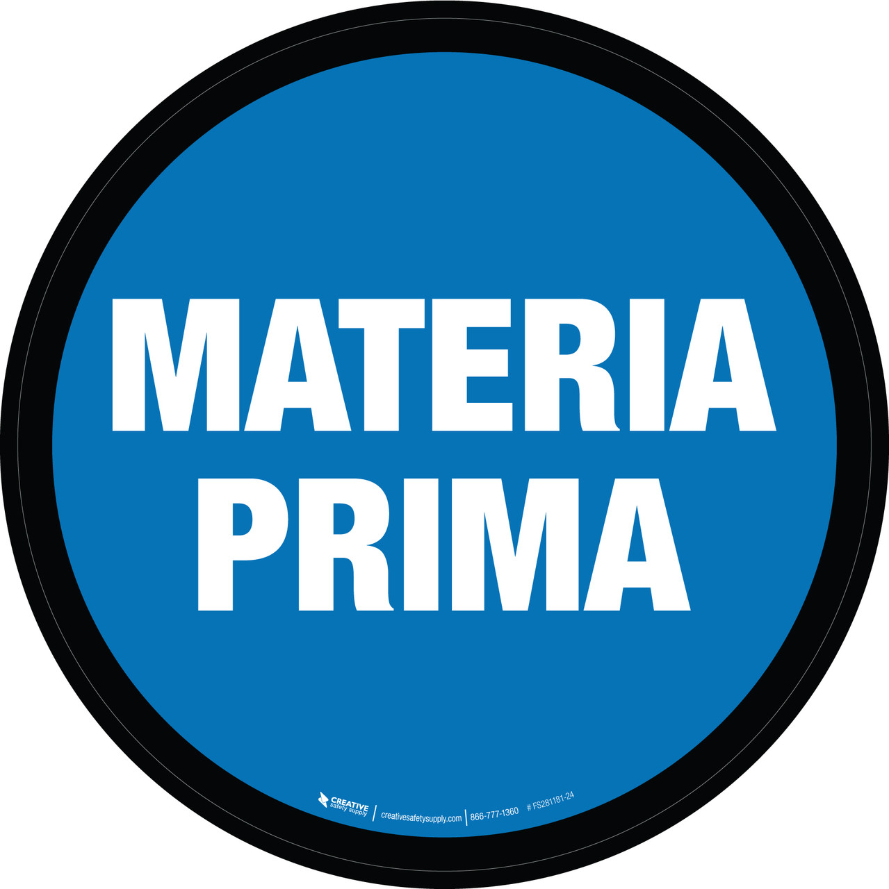 Materia Prima Circular - Floor Sign