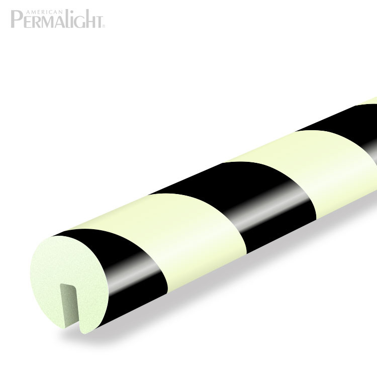 PERMALIGHT® Photoluminescent Safety Foam Guard | Creative Safety Supply