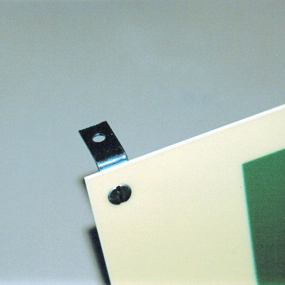 PERMALIGHT® L-Shaped Mounting Clips for Unframed Exit Signs