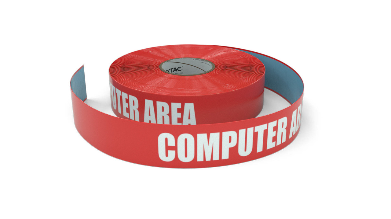 Computer Area - Inline Printed Floor Marking Tape