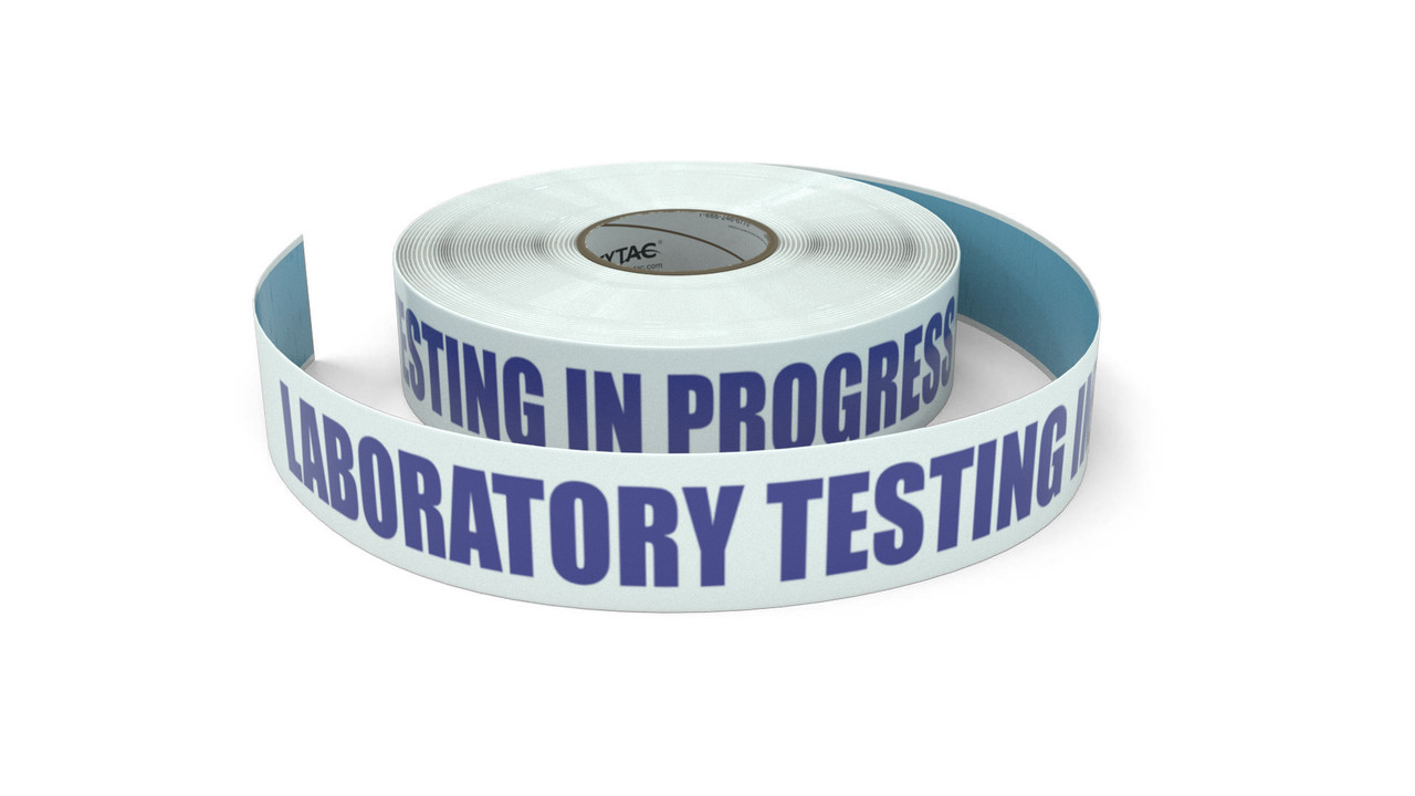 Laboratory Testing in Progress - Inline Printed Floor Marking Tape ...
